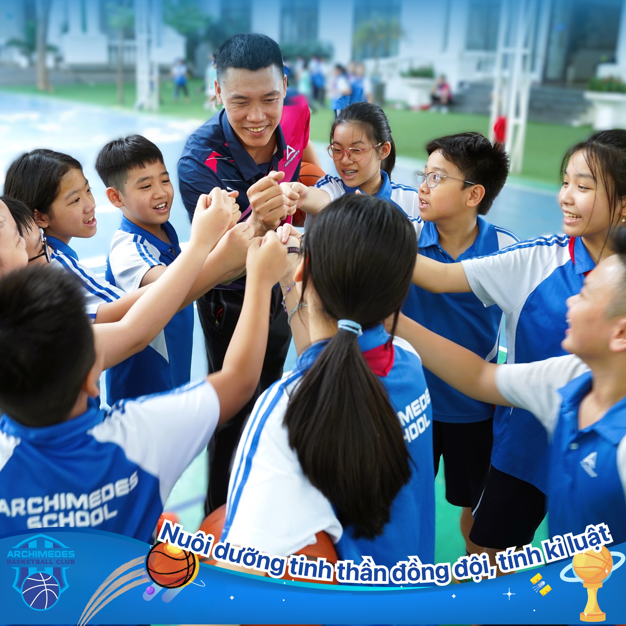 CLB Bóng rổ - sức hút từ sân chơi của các tín đồ trái bóng cam